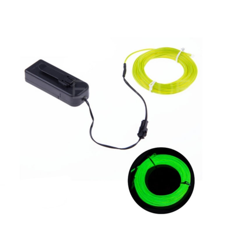 FANTADOOL El Wire Kit Portable Neon Lights For Parties Halloween ...