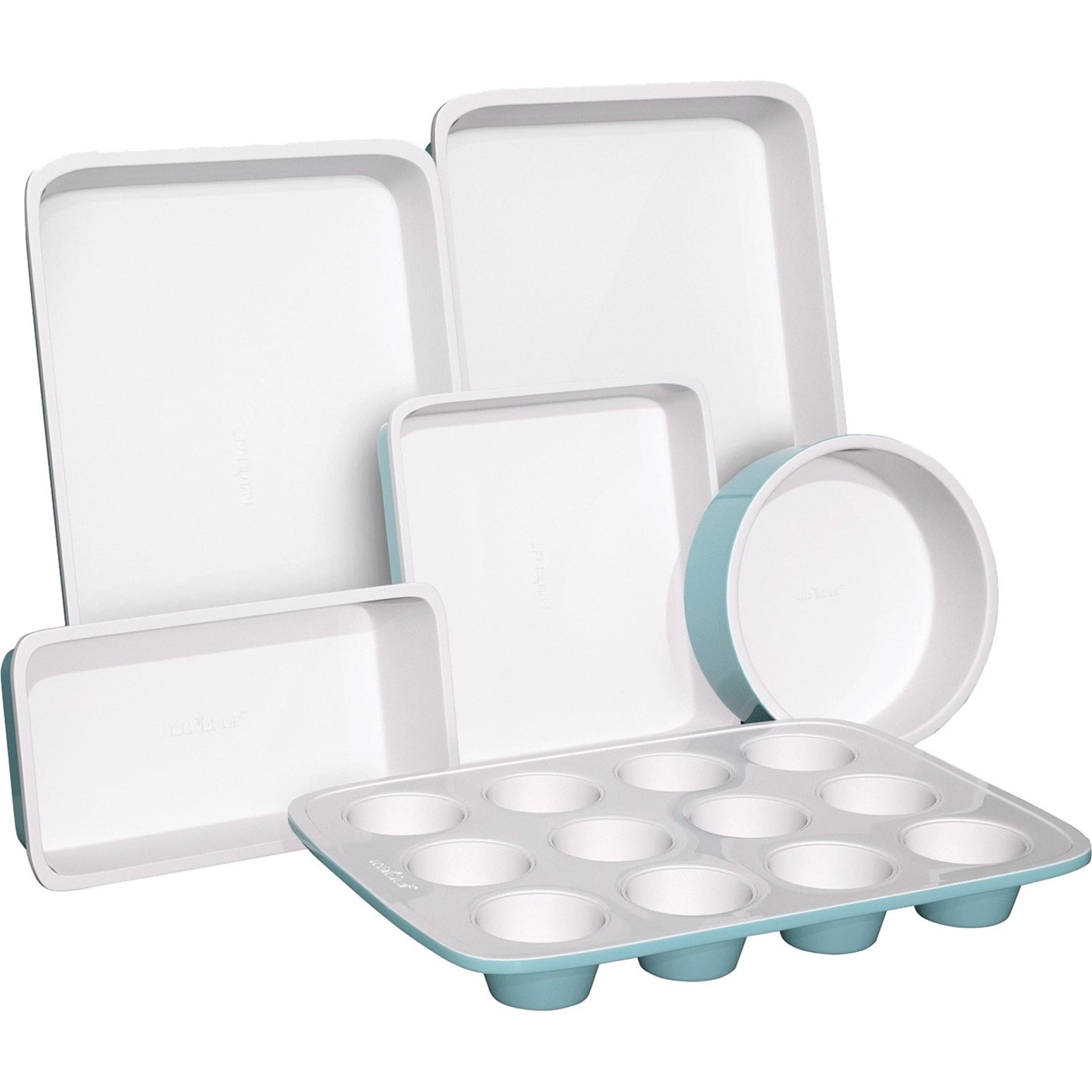 NutriChef 6-Piece Kitchen Oven Baking Pans NCBK6CT5 - Walmart.com