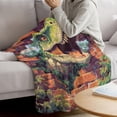 Dinosaur Brick Wall Blanket Soft Cozy Warm Throw Blanket for Couch ...
