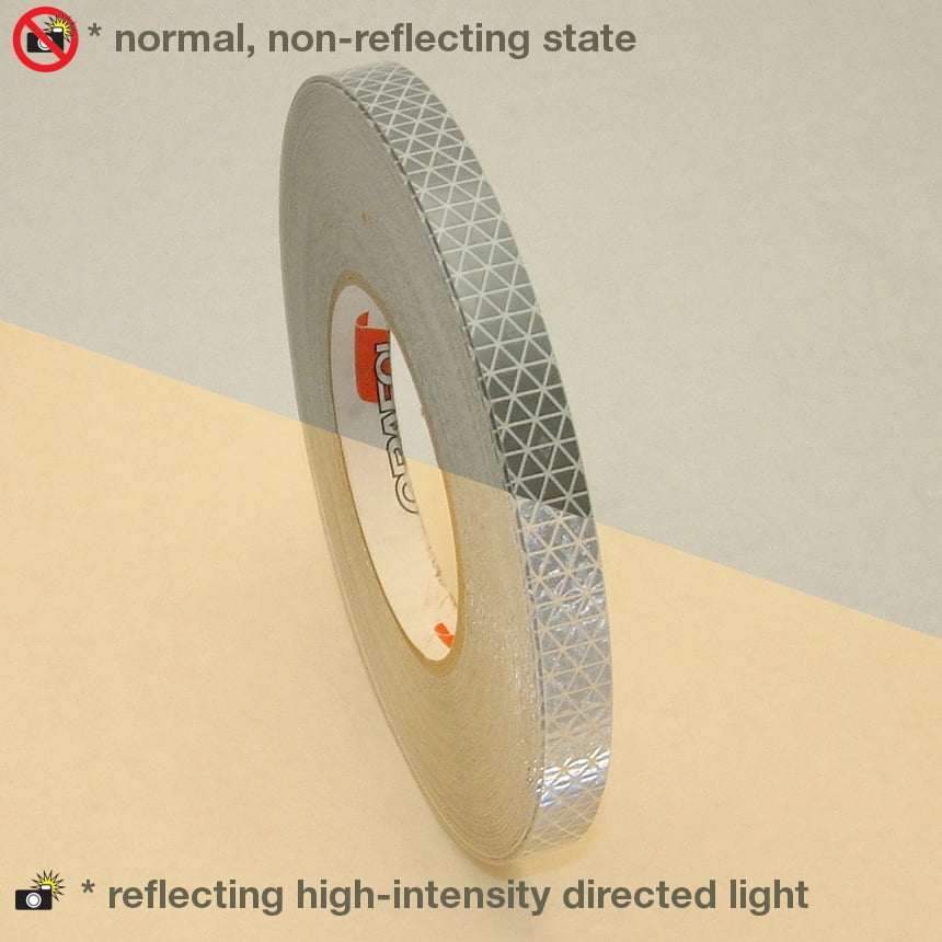 Oralite (Reflexite) V92-DB-COLORS Microprismatic Conspicuity Tape: 1/2 ...