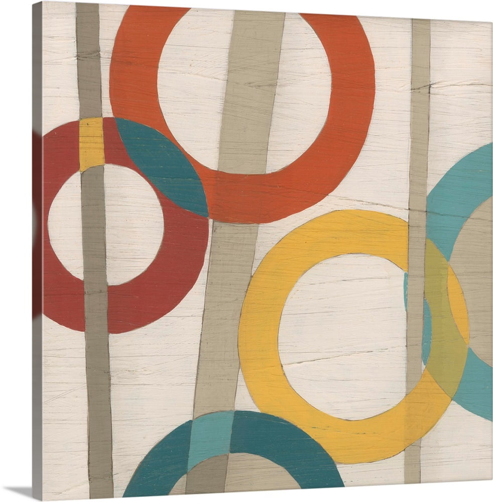 Great BIG Canvas | "Circular Logic I" Canvas Wall Art - Walmart.com ...