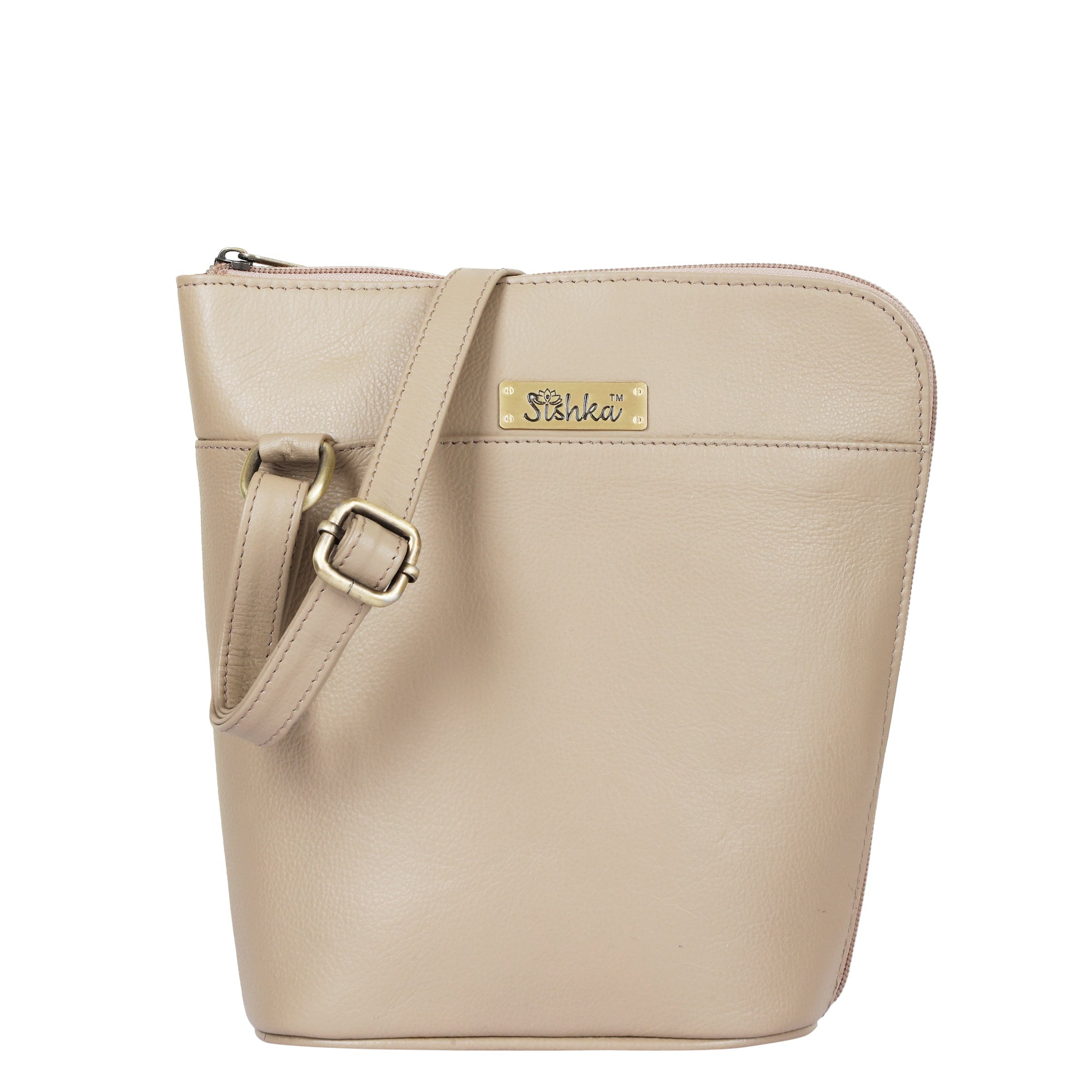 Click here for Sishka Womens Warm Taupe Genuine Leather Ladies Ba... prices