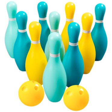 Champion Sports Bowling Setwith Plastic Pins-Ball Sold Separately ...