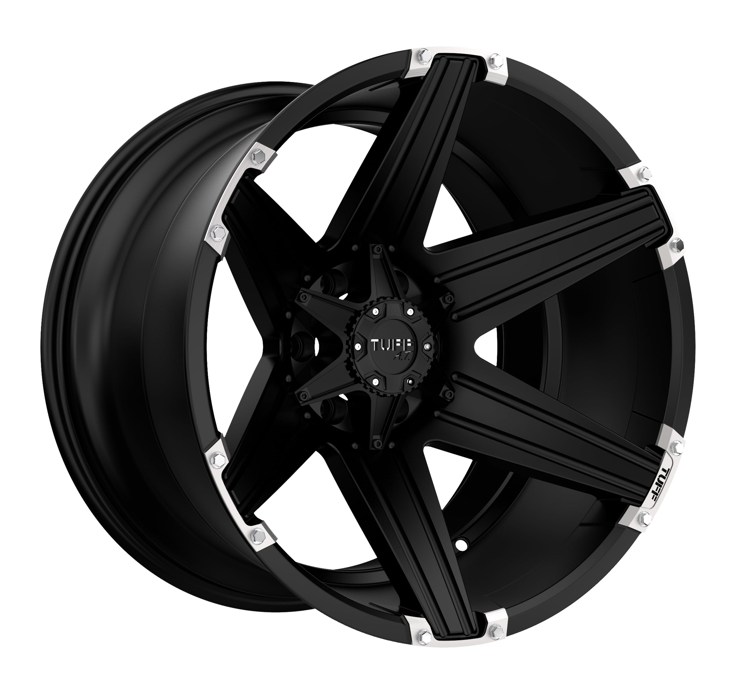 TSW 20" Inch Wheel Rim T12 20x10 -19mm 5x114.30 SATIN BLACK/BRUSHED ...