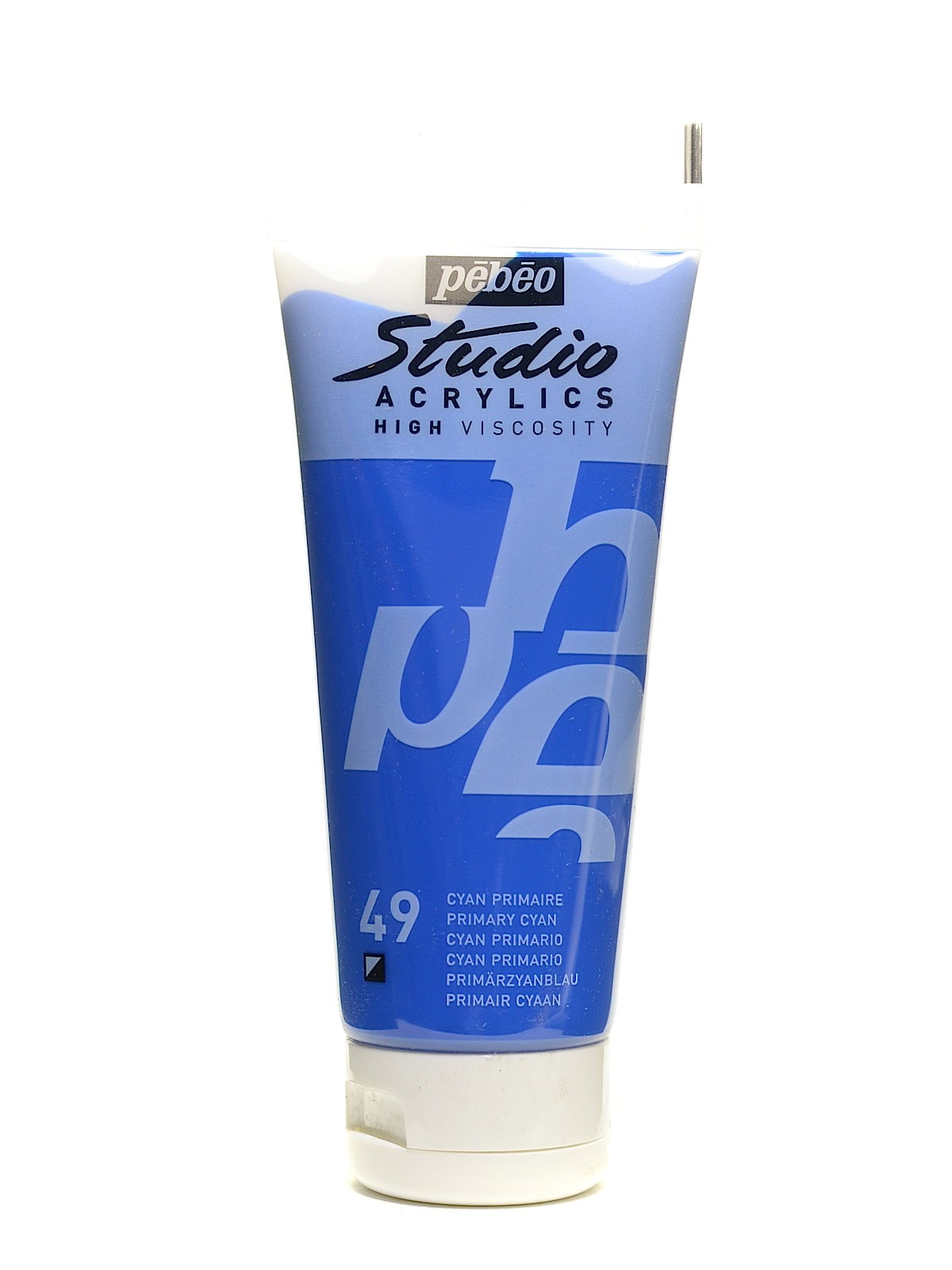 Studio Acrylic Paint primary cyan, 100 ml (pack of 3) - Walmart.com