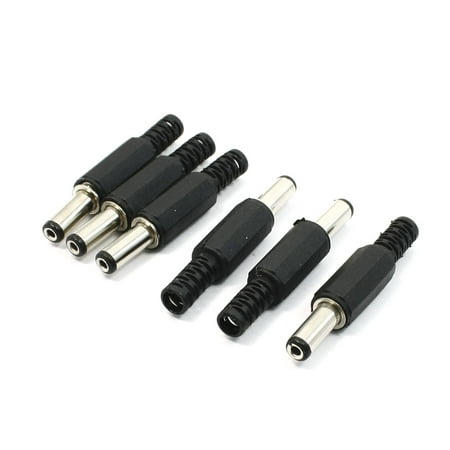 5.5x2.1mm DC Mâle Connecteur Jack Souder Adaptateur Bricolage DC ...