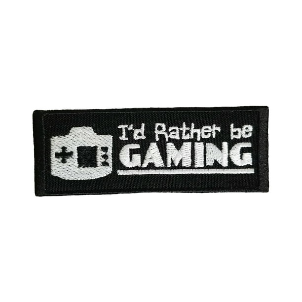 Funny Video Gamer Embroidered Iron On Patch - Walmart.com - Walmart.com