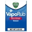 Vicks Vaporub, Adult Cold Menthol Vaporizing Chest Rub Ointment (6 oz ...