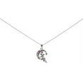 Granddaughter Necklace Jewelry Gift, Rainbow Crystal Fairy on Moon ...
