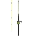 Zebco Big Cat Spincast Reel & Rod Combo, 8-Foot Fiberglass, Pre-Spooled ...