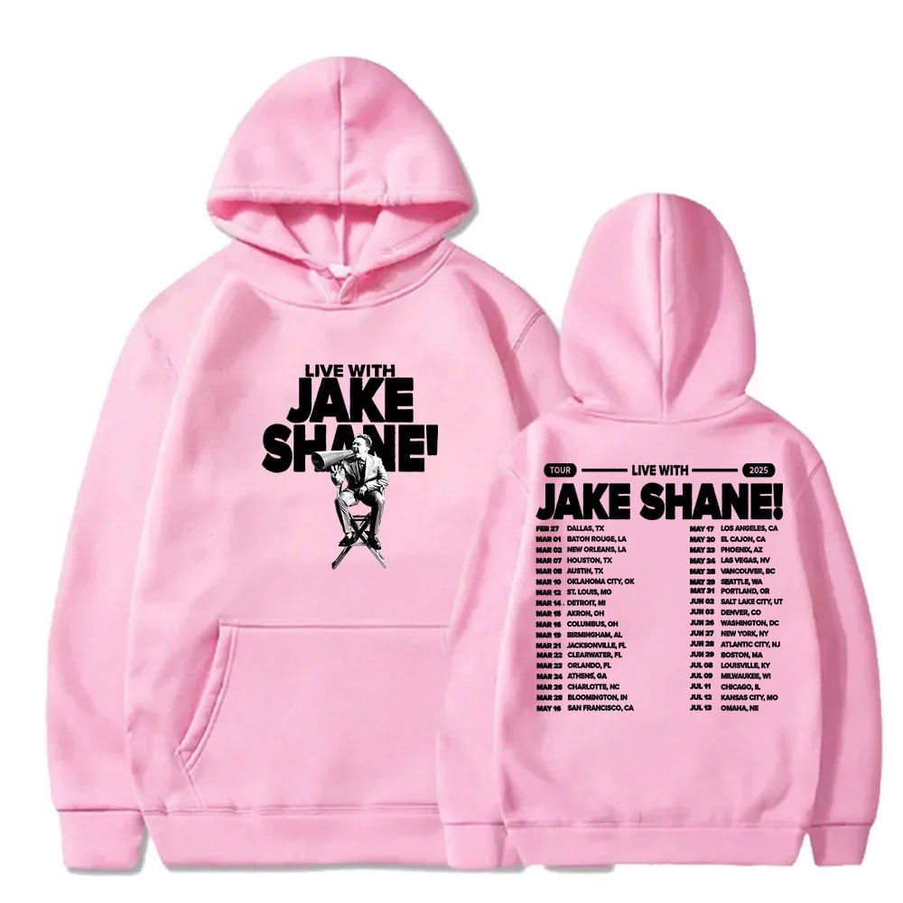 Jake Shane 2025 Tour Merch Hoodies Long Sleeve Sweatshirts Unisex xs,S ...