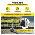 12V Motorised Wheels Electric Power Mover Maneuver Trailer Boat 350W ...