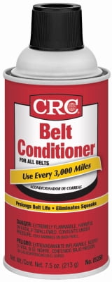 Crc 3PK 7.5 OZ Belt Conditioner Eliminates Squeaks & Prolongs Belt Life ...