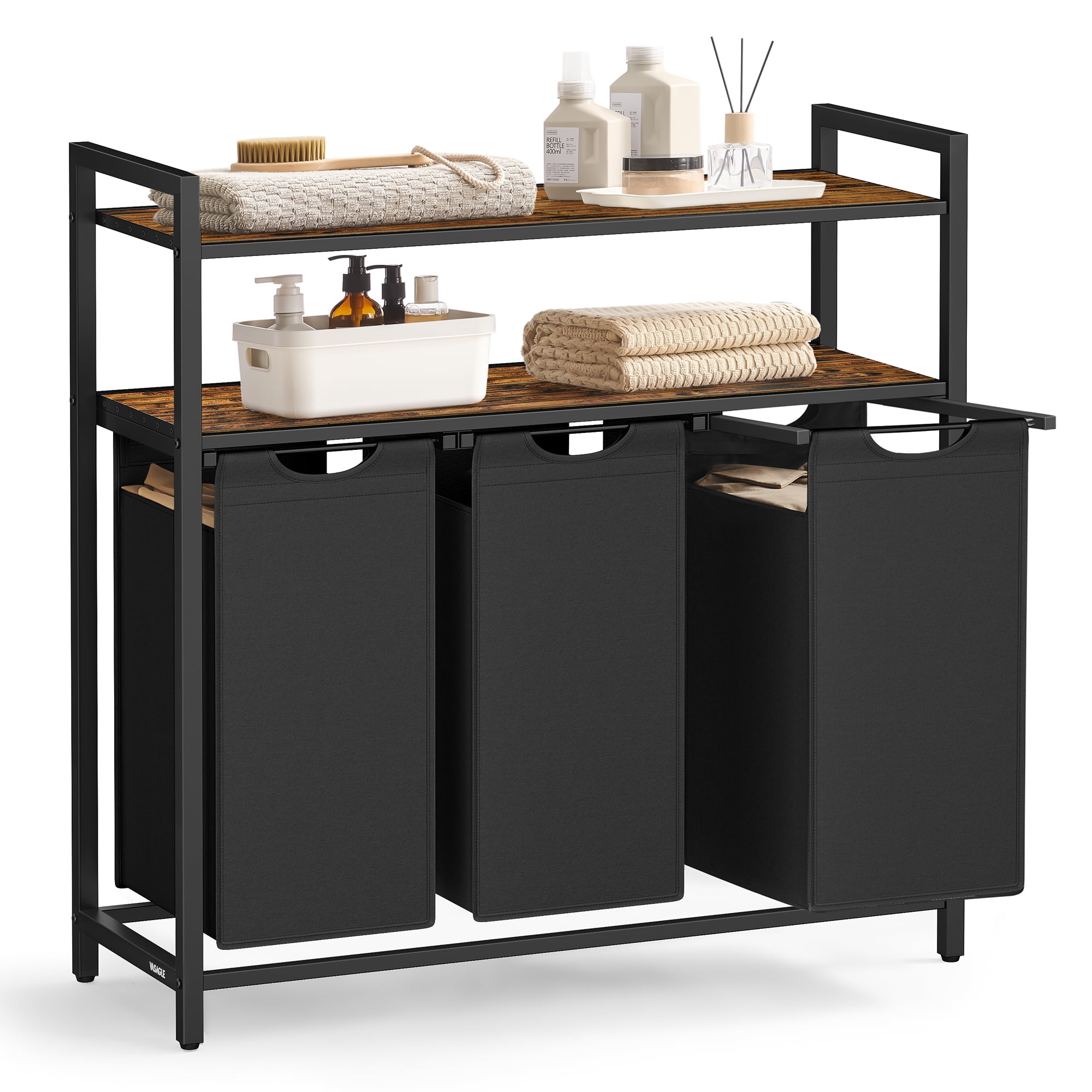 Click here for Vasagle Laundry Hamper  Laundry Basket With 3 Pull... prices