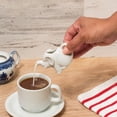 HIC Kitchen Mini Elephant Creamer Set with Handle, Fine Porcelain, 2 ...