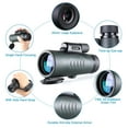 USCAMEL 8X42 Monocular Telescope for Adults Portable Monocular for ...