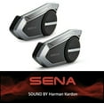 Sena 50S Dual Motorcycle Bluetooth Headset with HD Speakers & Mesh ...