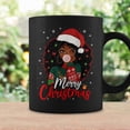 Black Girl Santa Hat Merry Christmas African Xmas Girl Coffee Mugs ...