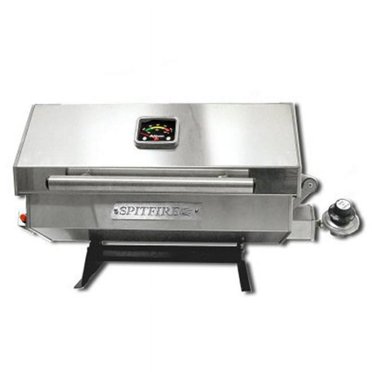Dickinson Marine 00-SBQ-L Large Sea-B-Que Stainless Steel Marine Grill ...