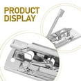 Masteelf 10pcs Strong Grip Metal Clipboard Binder Clips Spring-Loaded ...