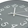 Modern Quartz Wall Clocks Battery Operated,12 inch Silent Non Ticking ...