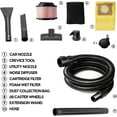 Vacmaster Wet Dry Vacuum Beast Series 5-Gallon 5.5 Peak HP with 320 Air ...