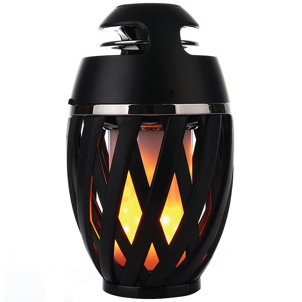 Rechargeable Bluetooth Torch Speaker w/ LED Flickering Flame Water ...