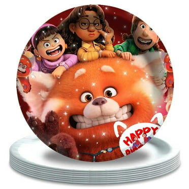 10.25" Apple Red Divided Round Plates, Durable Plastic with Three ...