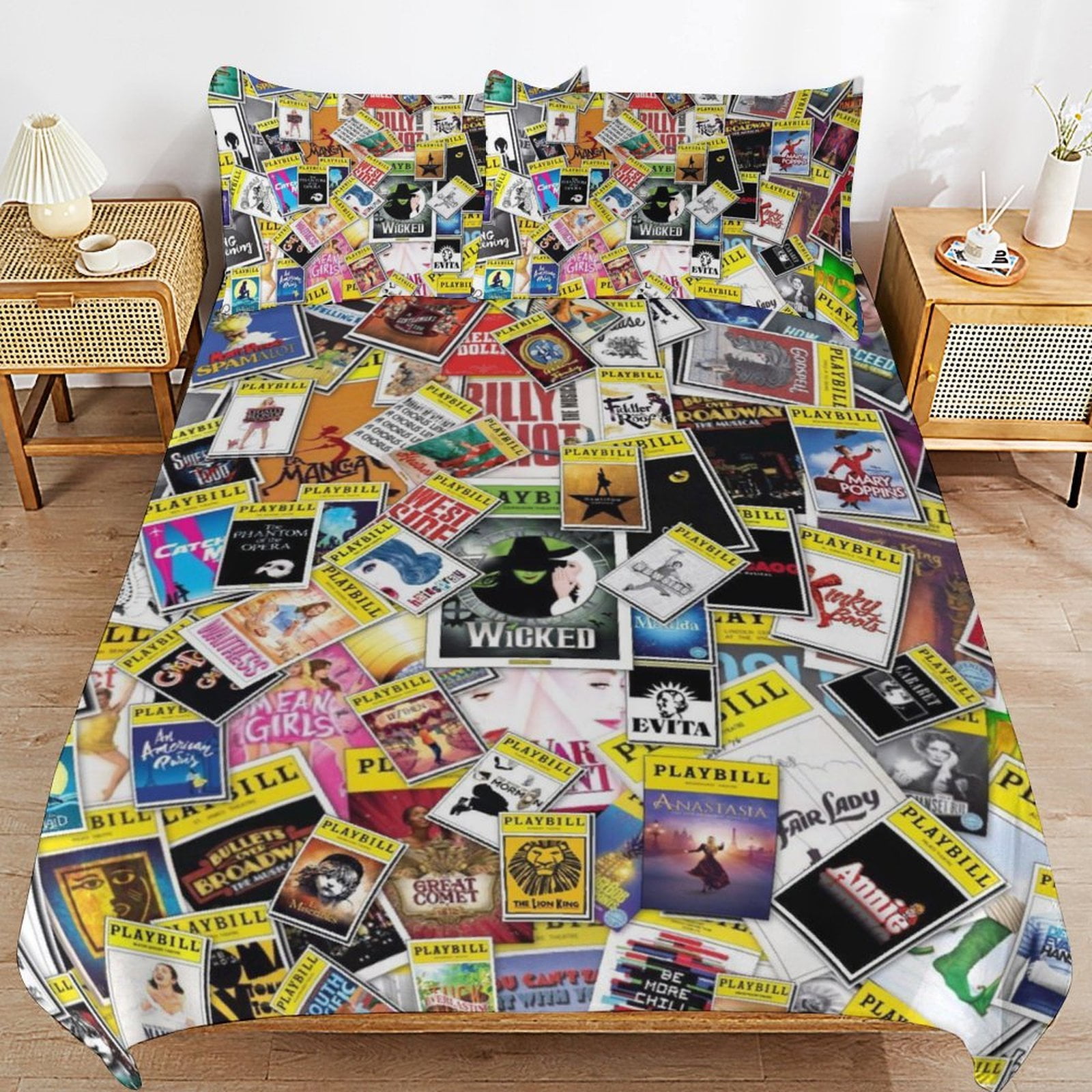 Click here for Ltyncd 3 Piece Comfortable Bedding Set Musicals Co... prices