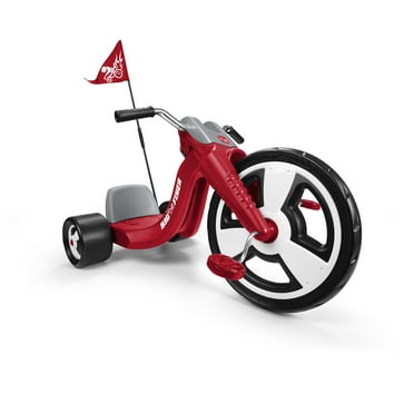Radio Flyer, Cyclone Ride-on for Kids, Arm Powered, 16" Wheels, Red ...