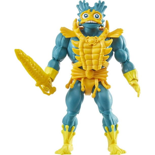Masters of the Universe Origins 5.5-in Mer-Man Action Figure, Battle ...