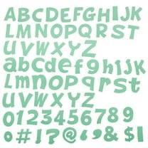 Carson Dellosa 4in Colorful Chalkboard Bulletin Board Letters (76 ...