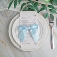Blue Bows for Baby Shower 4.5" Pre-Tied Baby Blue Bows with Twist Ties ...