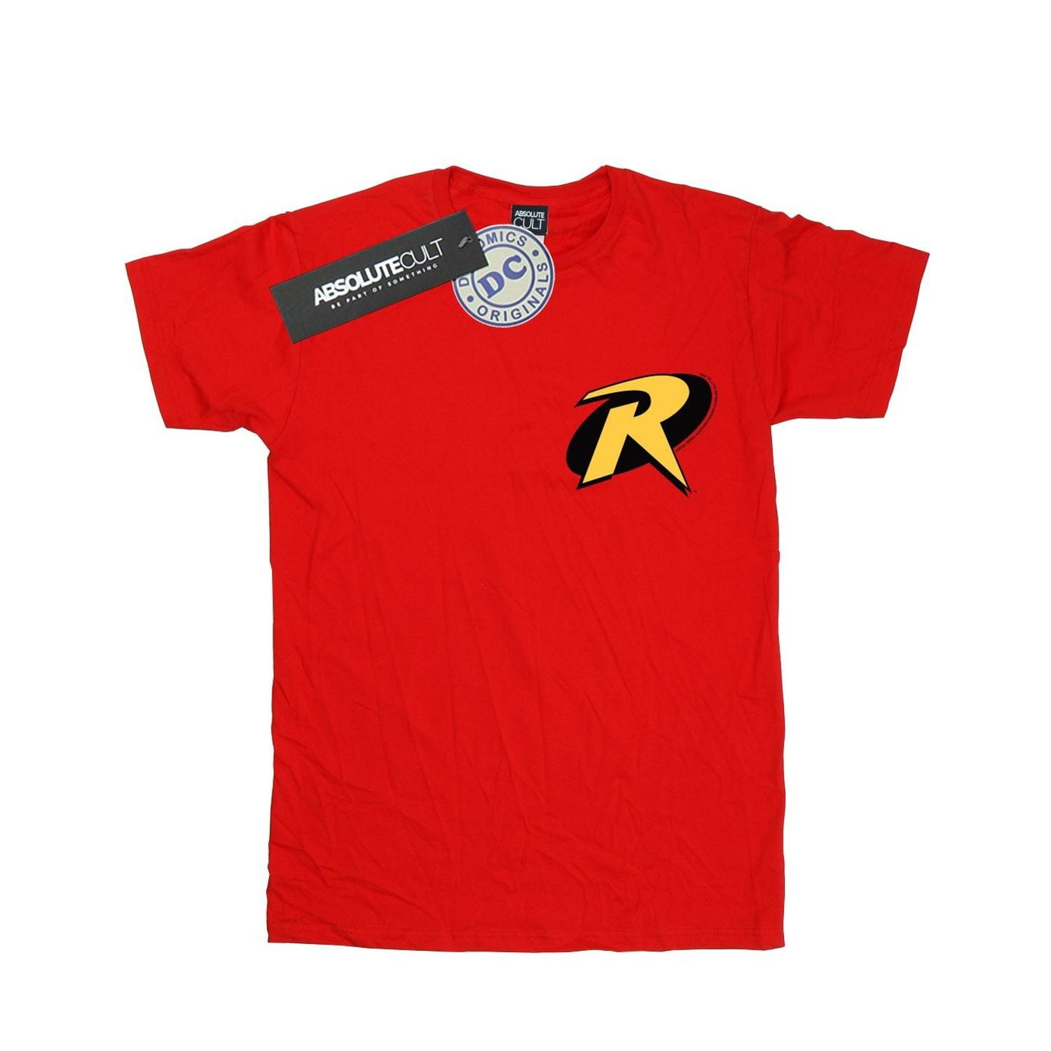 Click here for Dc Comics Mens Batman Robin Logo T-Shirt Xxl prices