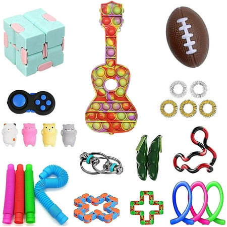 26Pcs TIK Tok Fidget HALO s Pack Cheap Sensory Fidget HALO s Push ...