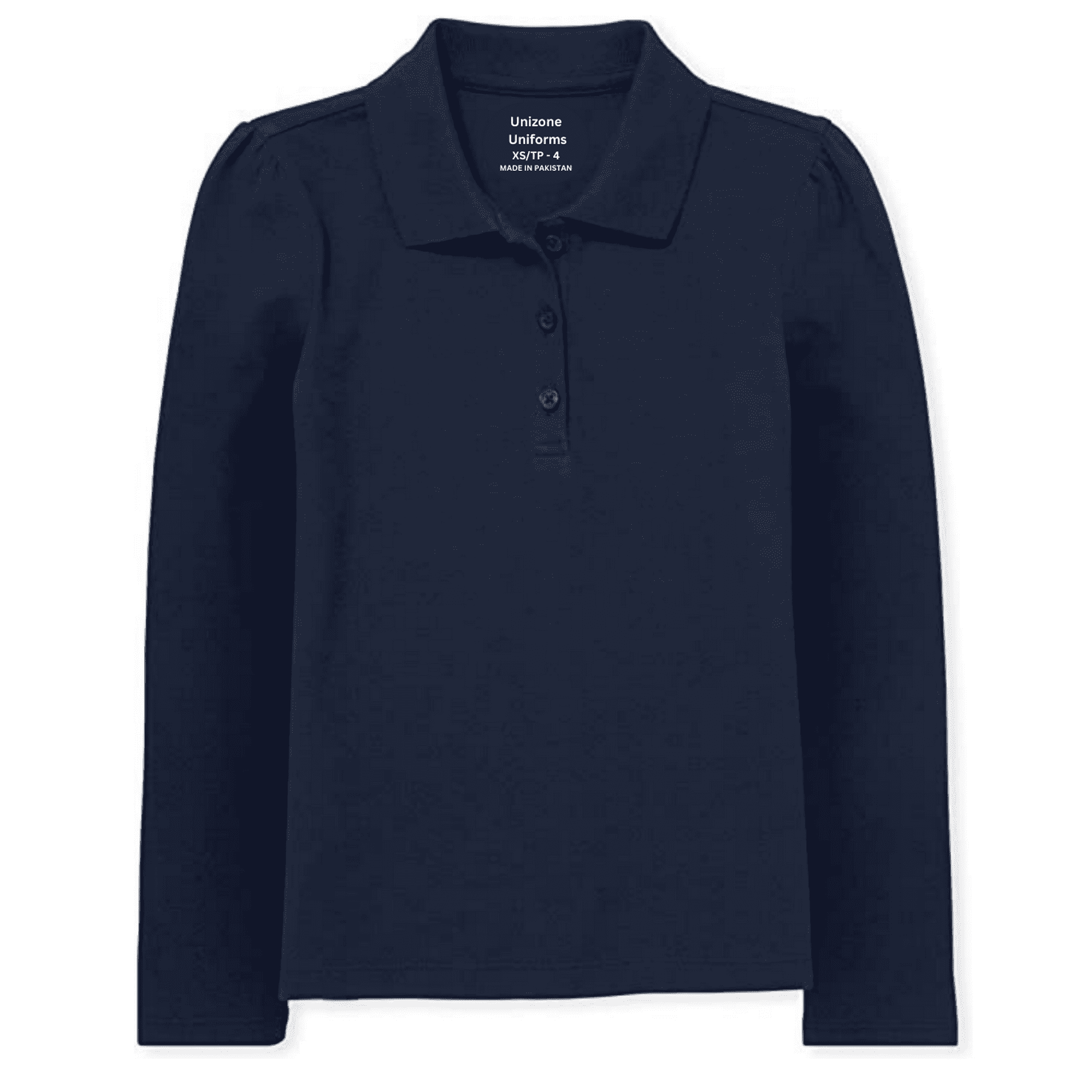 Click here for Unizone Uniforms Girls Long Sleeve Polo Shirt (Sma... prices