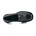 Jenn Ardor Womens Platform Loafers Chunky Heel Penny Loafer Lug Sole