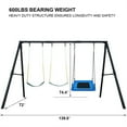 Walmart Black Friday Deals 2025 Hapfan 600lbs Heavy Duty Swing Set for ...