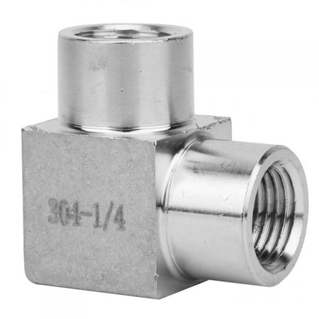 BSPP Double Female Thread Elbow Connector Right Angle Pipe Fitting ...