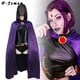 P-jsmen-Disfraz de cuervo tedientans para mujer, traje de Cosplay de ...