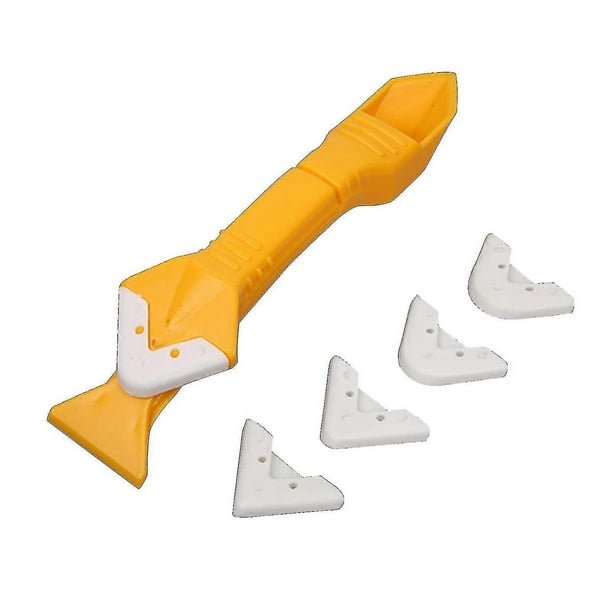 Glass Glue Angle Scraper 3 In 1 Caulking Tools Silicone Sealant ...