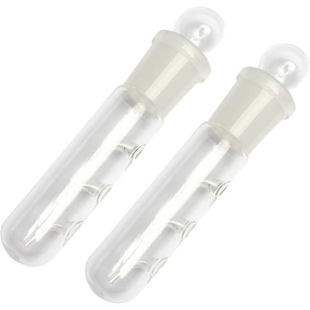 Pcs Transparent Glass Planarian Trap, 3 Holes Planarian Leech Worm Trap ...