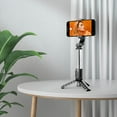 Selfie Stick Extended Bluetooth Control Integrated Tripod Function