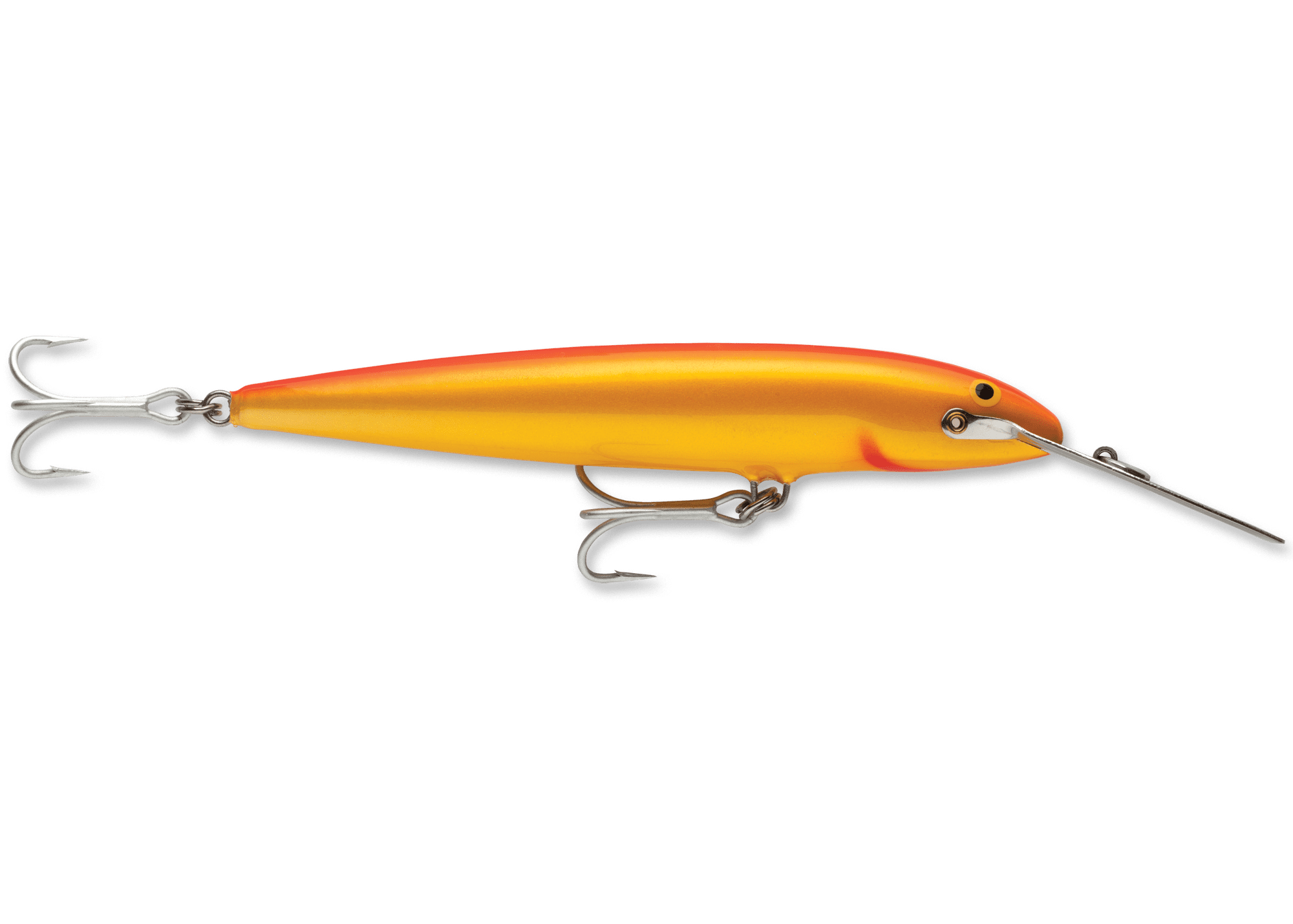 Rapala CountDown Magnum 22 Fishing Lure - Gold Fluorescent Red - 9 ...