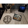 Calacas Skeletons Spooky Halloween Pair of Pot Holders 7.5 in x 7.5 in ...