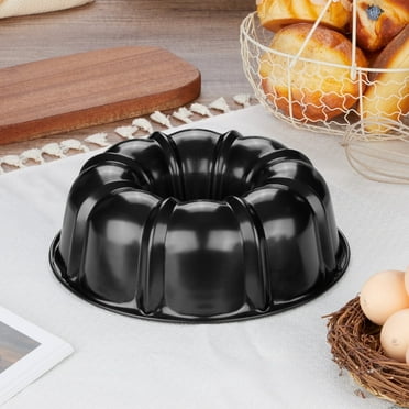 Cake Pan 10 inch Round 3 Inch Deep Easy Release Non Stick Food Grade ...