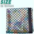 Mermaid Dragon Scales Fabric 40x60 inches 2 Way Stretch Spandex ...