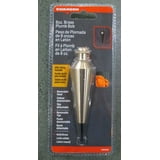 Swanson Tool Co 8oz Brass Plumb Bob with 20' String Line and Hook ...