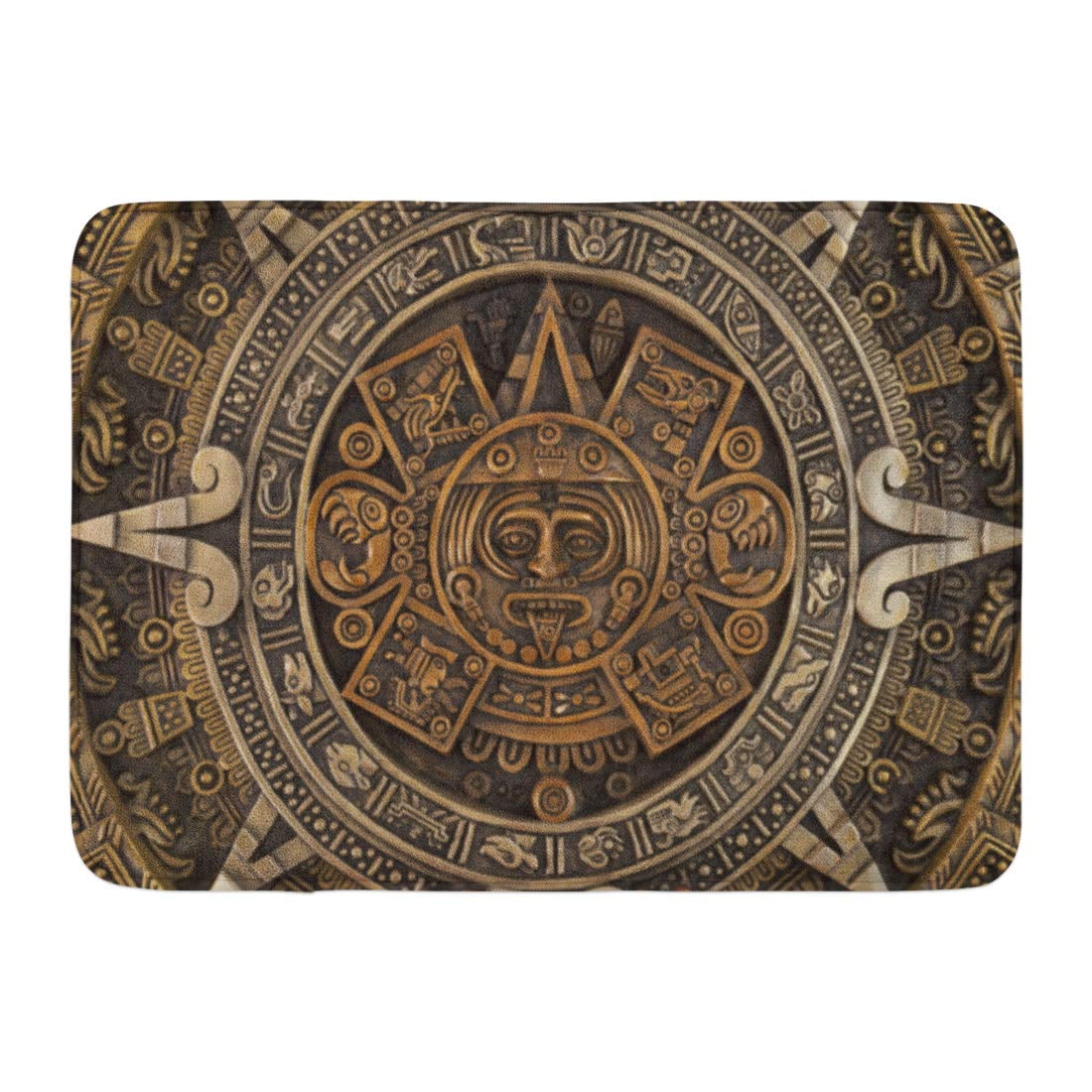 SIDONKU History Close View of The Ancient Aztec Calendar Mayan ...