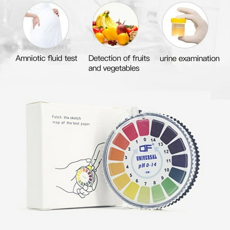 Water Paper Roll Universal 0-14 pH Test Paper Roll Water pH Strip ...